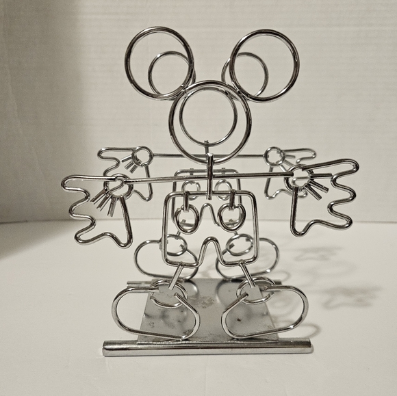 Disney | Accents | Vintage Disneys Mickey Mouse Metal Holder Napkins ...